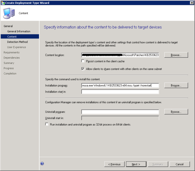 Deploying Exe Files Via Sccm 2012 Sccmentor Paul Winstanley 1681