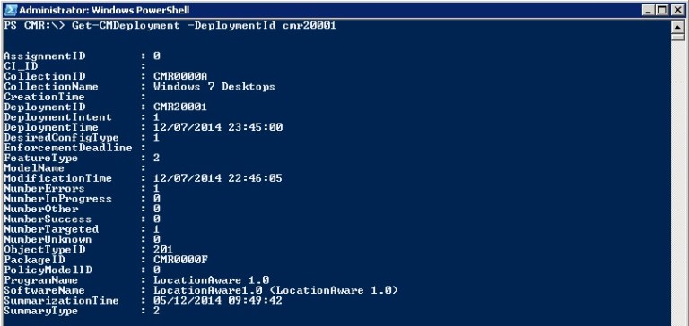 Find out a deployment from the Deployment ID – SCCMentor – Paul Winstanley
