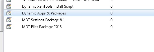 Dynamically deploying packages and applications to computers using a ...