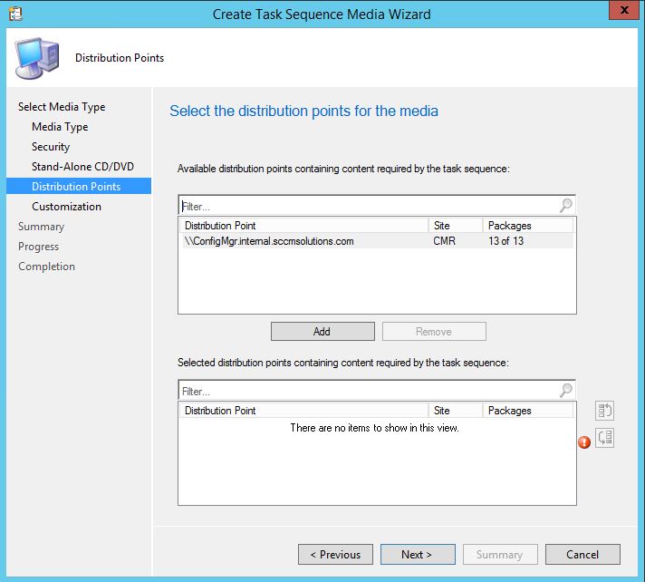 SCCM Standalone Boot Media Creation – SCCMentor – Paul Winstanley
