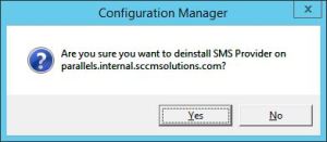 Installing the SMS Provider on another computer – SCCMentor – Paul ...