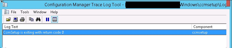 Could not open key: HKLM\SOFTWARE\Microsoft\SMS\Mobile Client ...