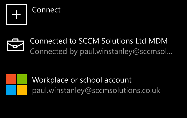 Windows 10 phone MDM enrolment via hybrid Intune/ConfigMgr – SCCMentor ...