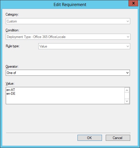 Conditional Requirement Type for Applications – SCCMentor – Paul Winstanley