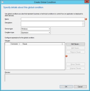 Conditional Requirement Type for Applications – SCCMentor – Paul Winstanley