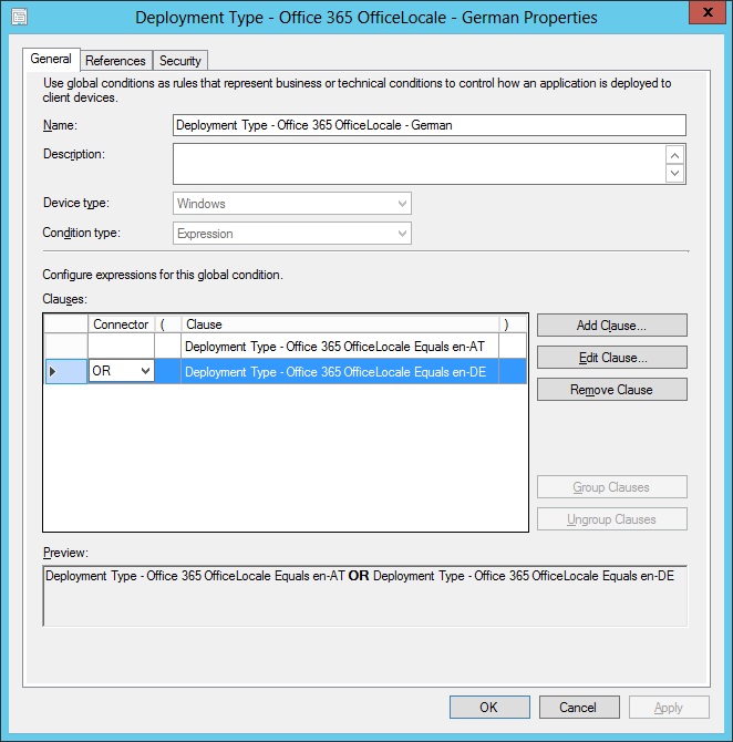 Conditional Requirement Type for Applications – SCCMentor – Paul Winstanley