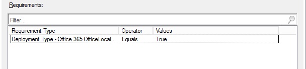 Conditional Requirement Type for Applications – SCCMentor – Paul Winstanley