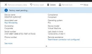 Resetting a Windows 10 device with a factory reset in Intune ...