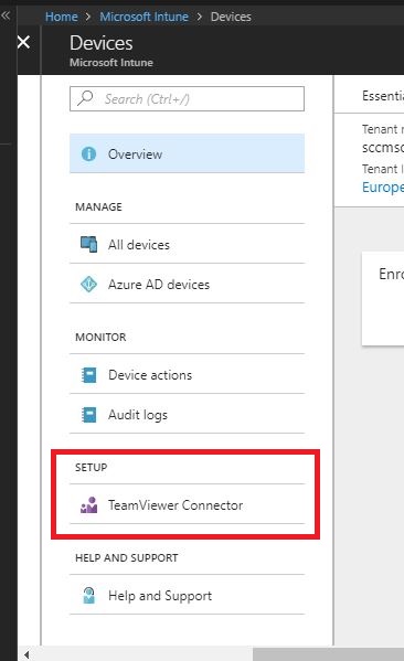 Managing Windows 10 devices remotely using TeamViewer in Intune ...