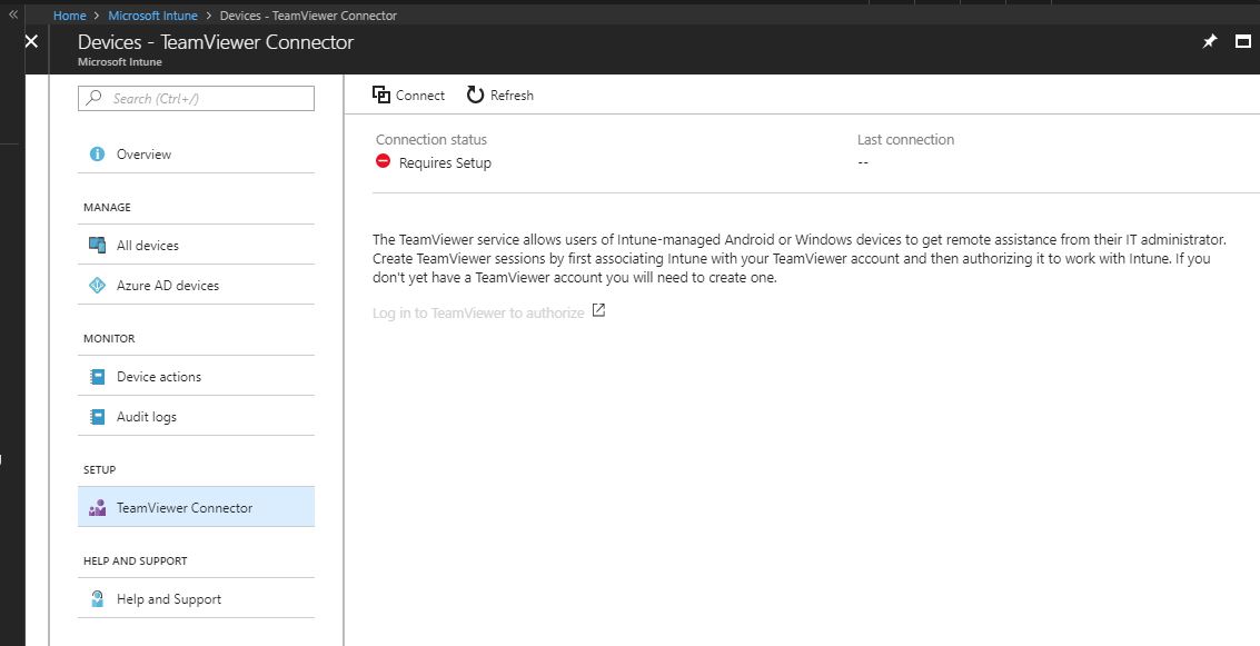 Managing Windows 10 devices remotely using TeamViewer in Intune ...