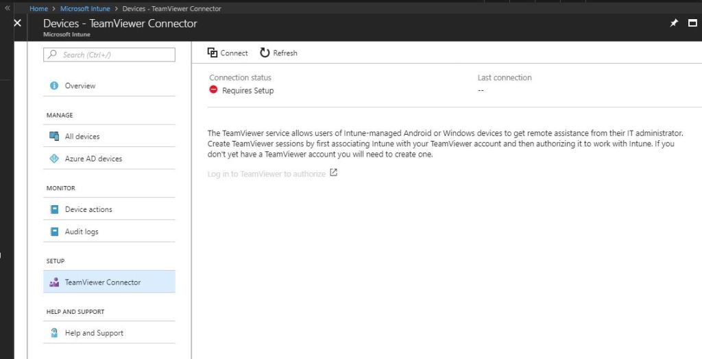 Managing Windows 10 devices remotely using TeamViewer in Intune ...
