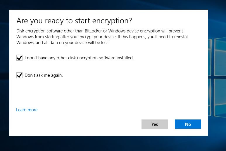 Encrypting Windows 10 devices with BitLocker in Intune – SCCMentor ...