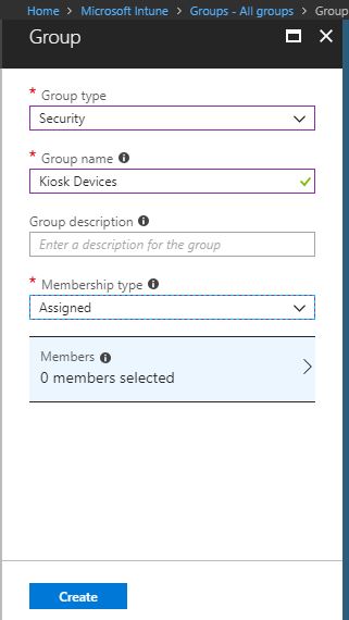 Creating a Windows 10 kiosk using Intune – SCCMentor – Paul Winstanley