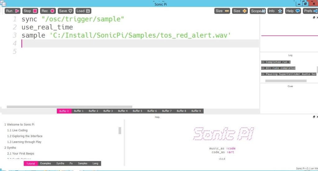 Triggering SonicPi to play sound on Task Sequence completion in ConfigMgr – SCCMentor – Paul ...