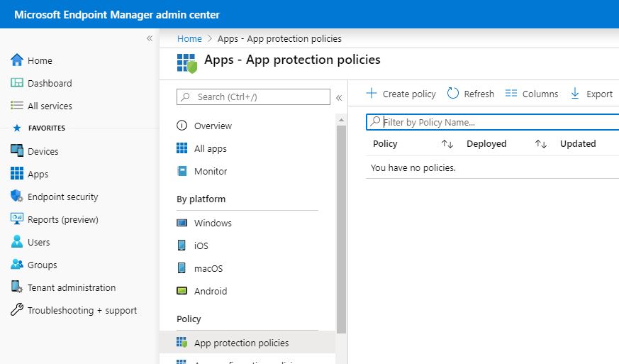 Keep it Simple with Intune – #10 Applying App Protection – SCCMentor ...