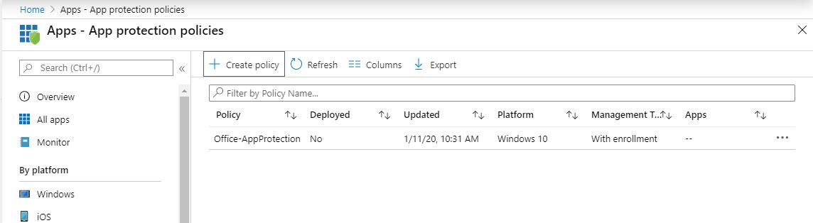 Keep it Simple with Intune – #10 Applying App Protection – SCCMentor ...