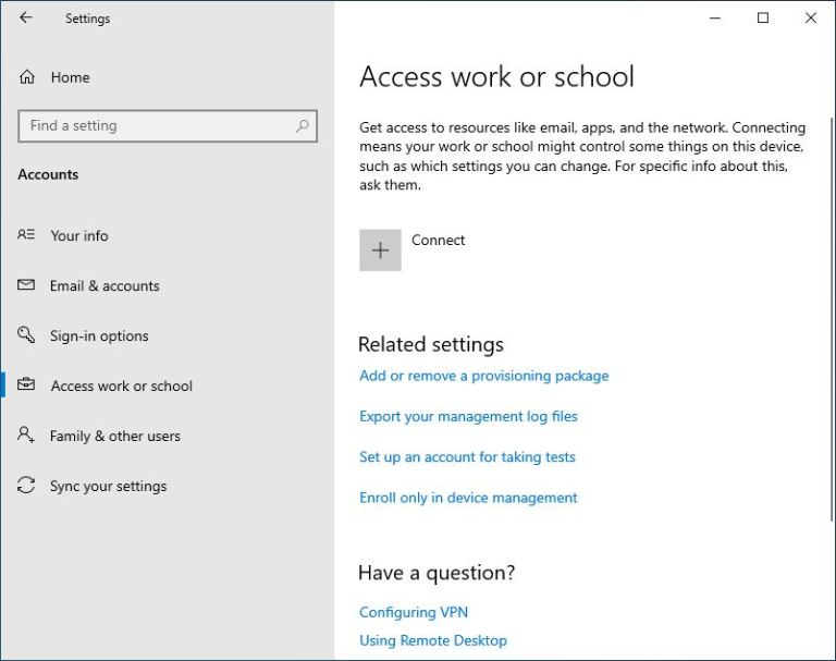 Keep it Simple with Intune – #9 Manually enrolling a Windows 10 device ...