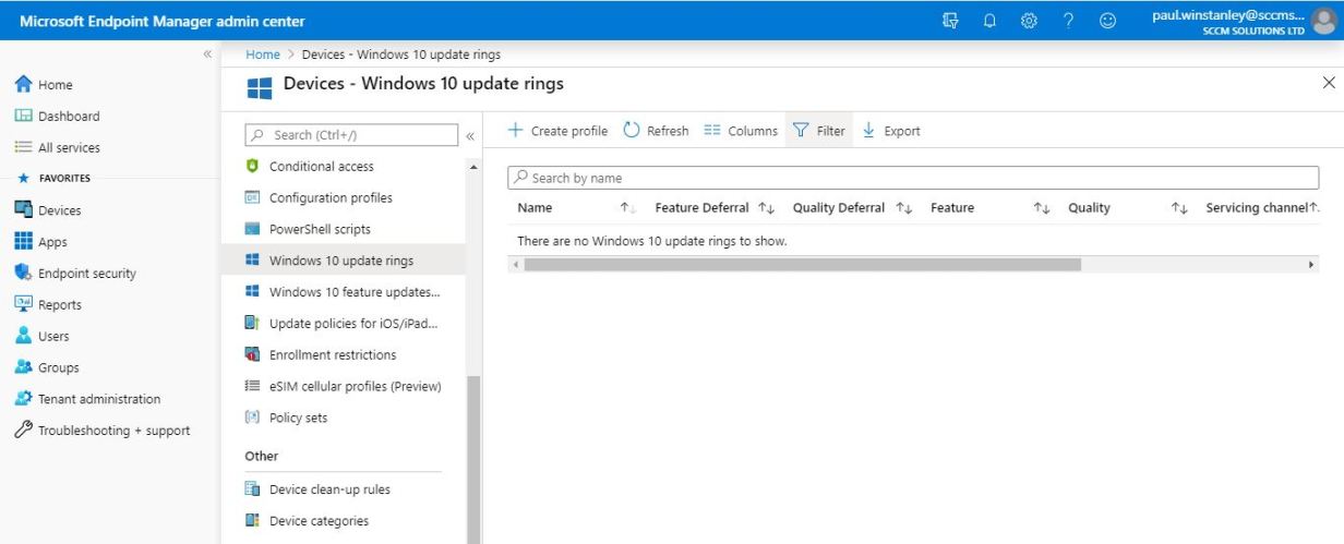 Keep it Simple with Intune – #15 Managing Windows Updates – SCCMentor ...