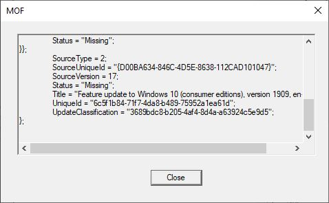 Quickly check devices update status with WMI tools – SCCMentor – Paul ...