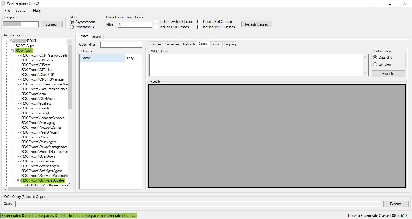 Quickly check devices update status with WMI tools – SCCMentor – Paul ...