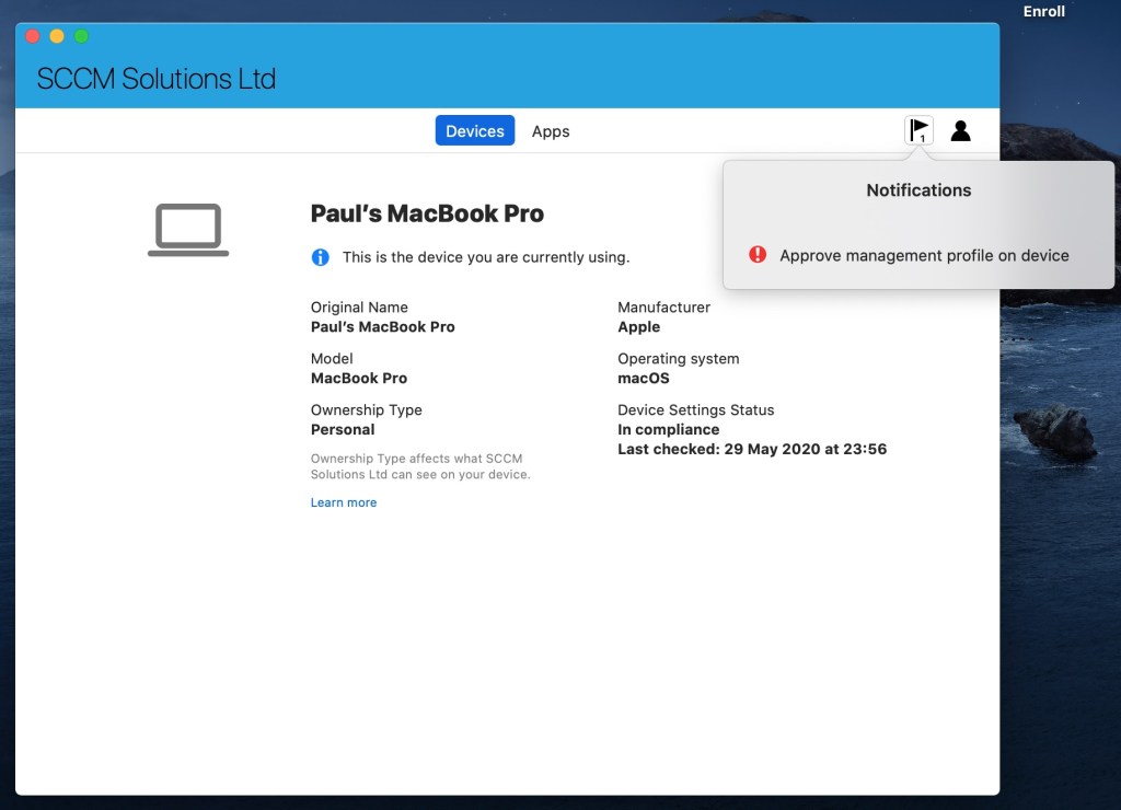 Keep it Simple with Intune #20 – Enrolling macOS into Intune via the ...