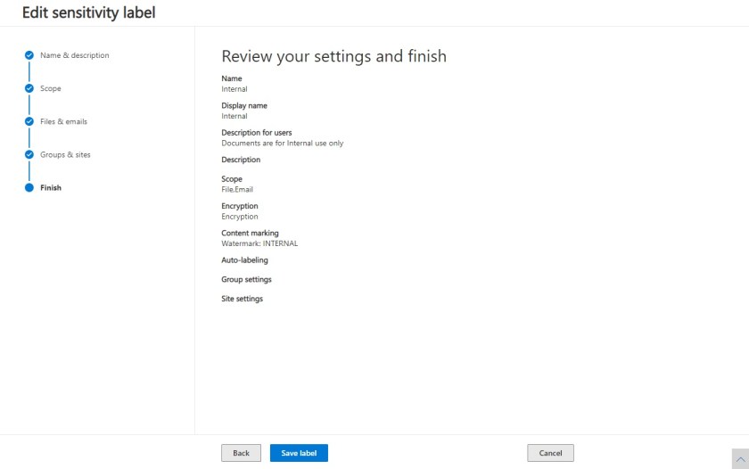 Creating Sensitivity Labels to protect your content – SCCMentor – Paul ...