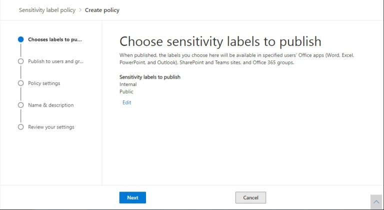 Creating Sensitivity Labels to protect your content – SCCMentor – Paul ...