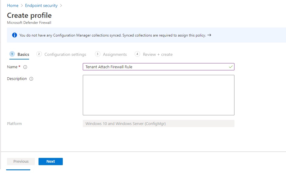 Tenant Attach – applying firewall policies – SCCMentor – Paul Winstanley