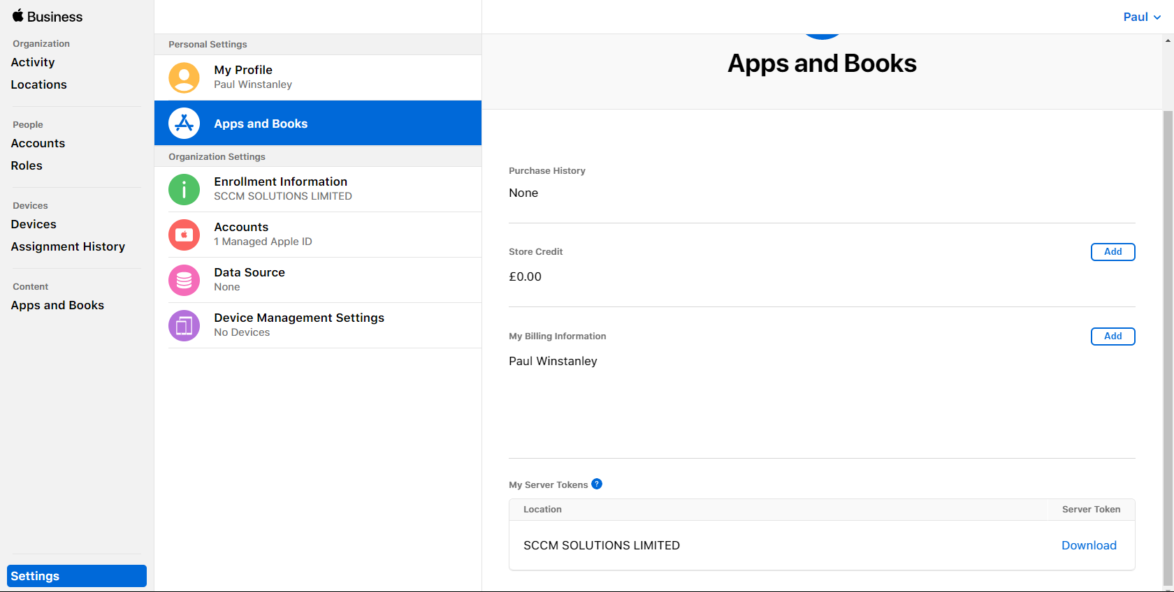 Setting up Apple Business Manager – Part 4 – SCCMentor – Paul Winstanley