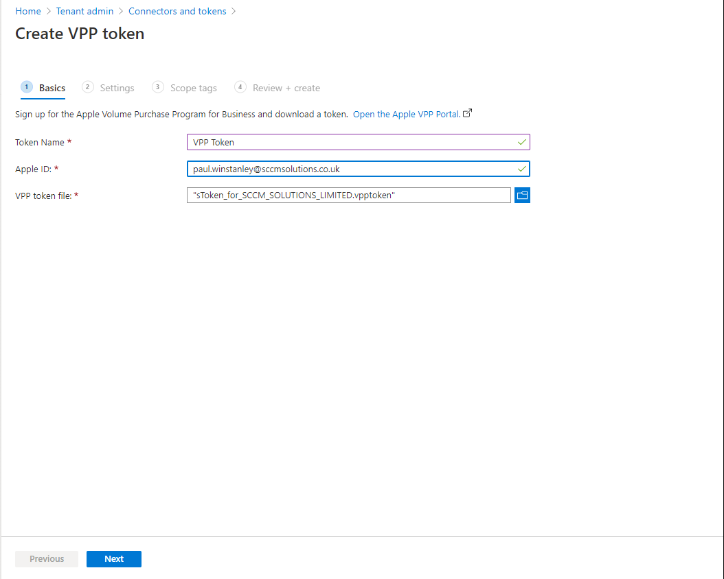 Setting up Apple Business Manager – Part 4 – SCCMentor – Paul Winstanley