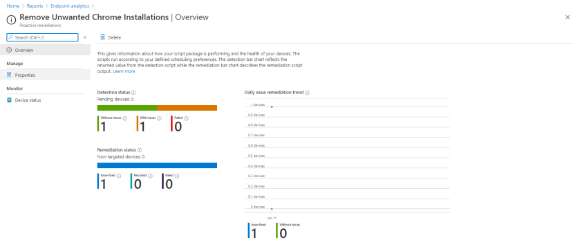 Using Proactive Remediations to remove Google Chrome – SCCMentor – Paul ...