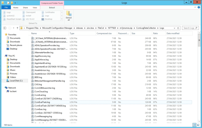 Collect Client Logs files Remotely in ConfigMgr – SCCMentor – Paul ...