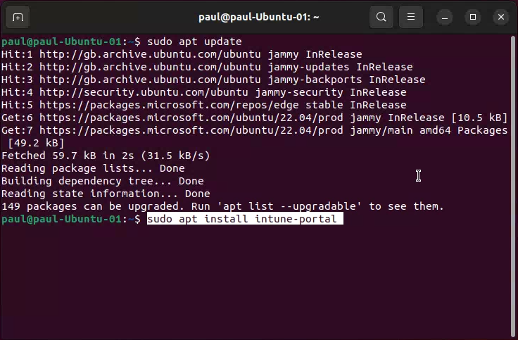 First steps into Linux management via Microsoft Intune – SCCMentor ...