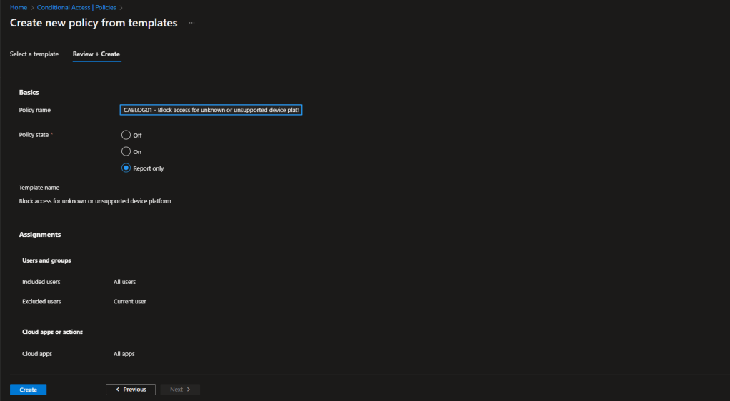 Just Dropped In (To See What Condition My Conditional Access Rule Was In): Part 1 – Block access ...