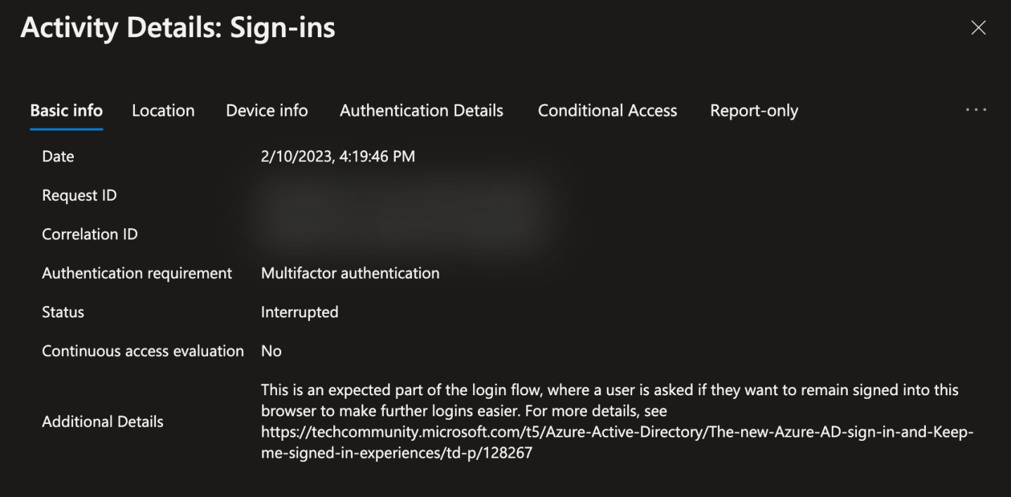 Just Dropped In (To See What Condition My Conditional Access Rule Was ...