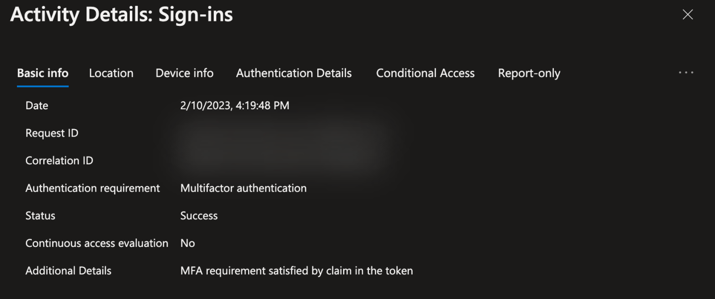Just Dropped In (To See What Condition My Conditional Access Rule Was ...