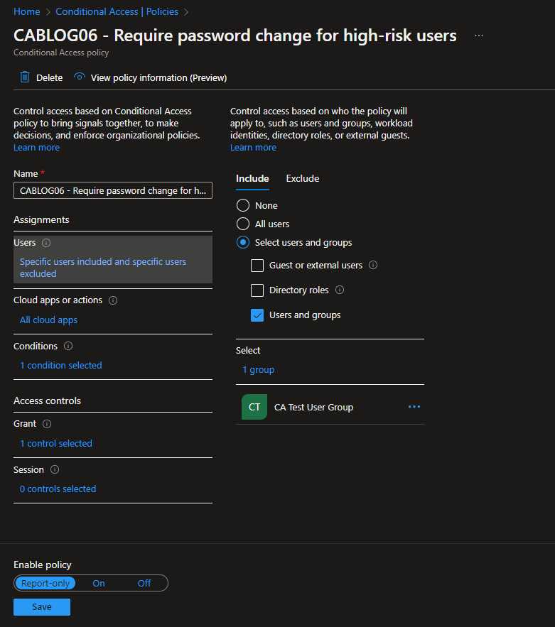 Just Dropped In (To See What Condition My Conditional Access Rule Was ...
