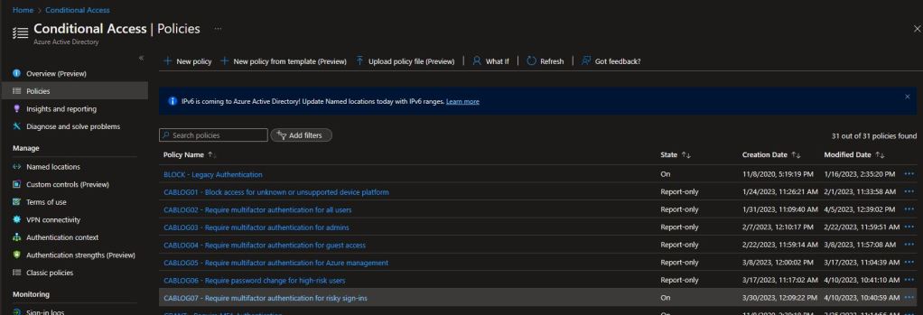 Just Dropped In (To See What Condition My Conditional Access Rule Was ...
