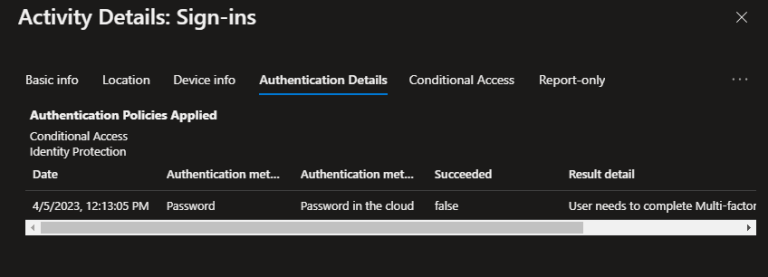 Just Dropped In (To See What Condition My Conditional Access Rule Was ...