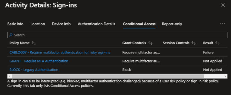 Just Dropped In (To See What Condition My Conditional Access Rule Was ...