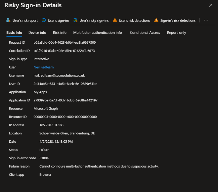 Just Dropped In (To See What Condition My Conditional Access Rule Was ...