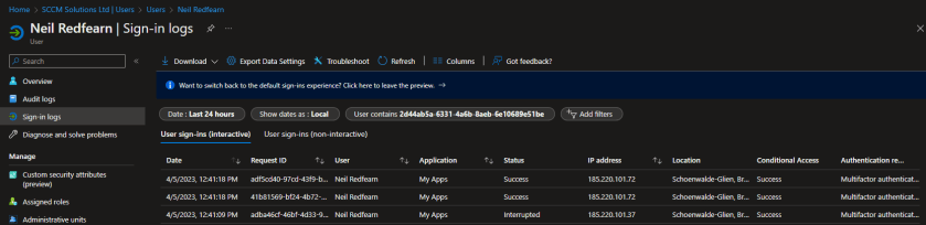 Just Dropped In (To See What Condition My Conditional Access Rule Was ...