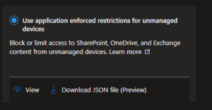 Just Dropped In (To See What Condition My Conditional Access Rule Was ...