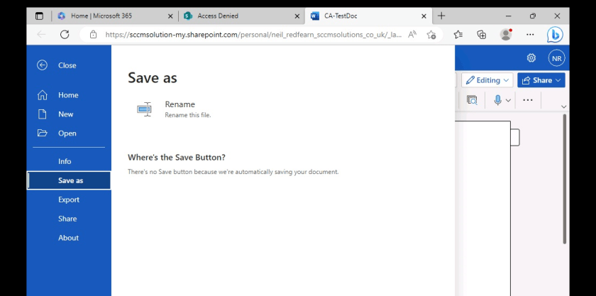 Just Dropped In (To See What Condition My Conditional Access Rule Was ...