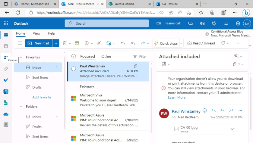 Just Dropped In (To See What Condition My Conditional Access Rule Was ...