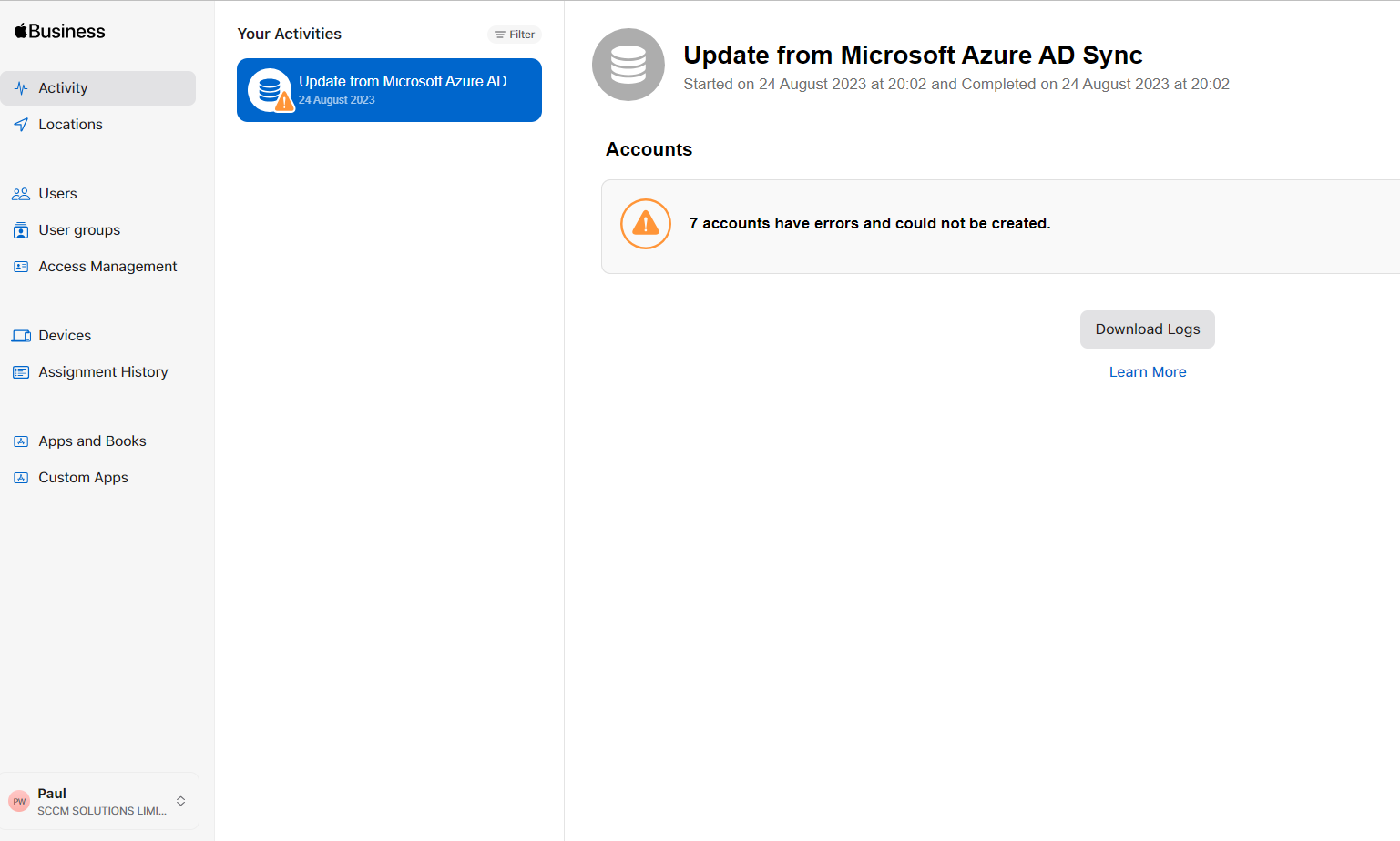 Provisioning users in Apple Business Manager with SCIM – SCCMentor ...