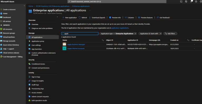 Provisioning users in Apple Business Manager with SCIM – SCCMentor ...