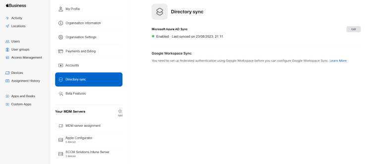 Provisioning users in Apple Business Manager with SCIM – SCCMentor ...