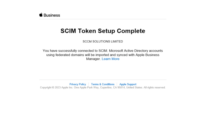 Provisioning users in Apple Business Manager with SCIM – SCCMentor ...